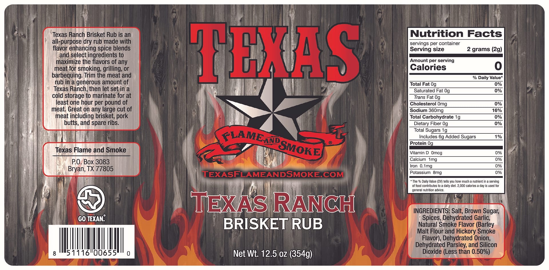 Texas Ranch | Texas Flame and Smoke